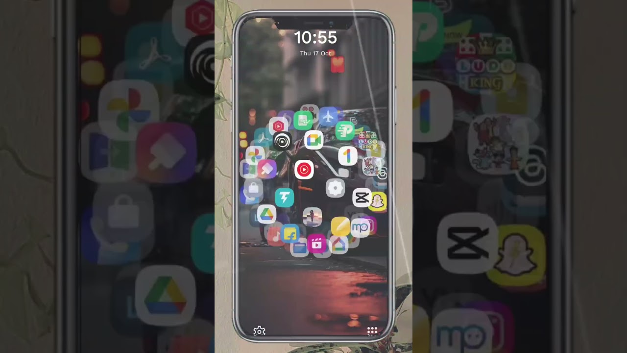 3D Icons theme For android 😱 | Horizontal Launcher .