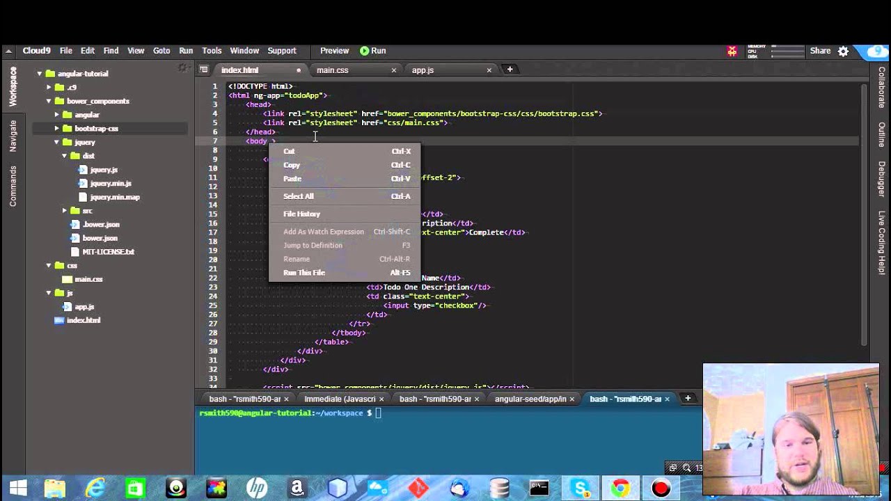 AngularJS Controllers, and Directives