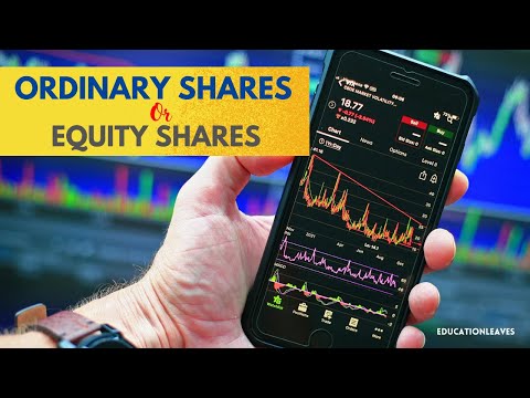 What are the Ordinary Shares or Equity Shares? Advantages and disadvantages of Ordinary Shares