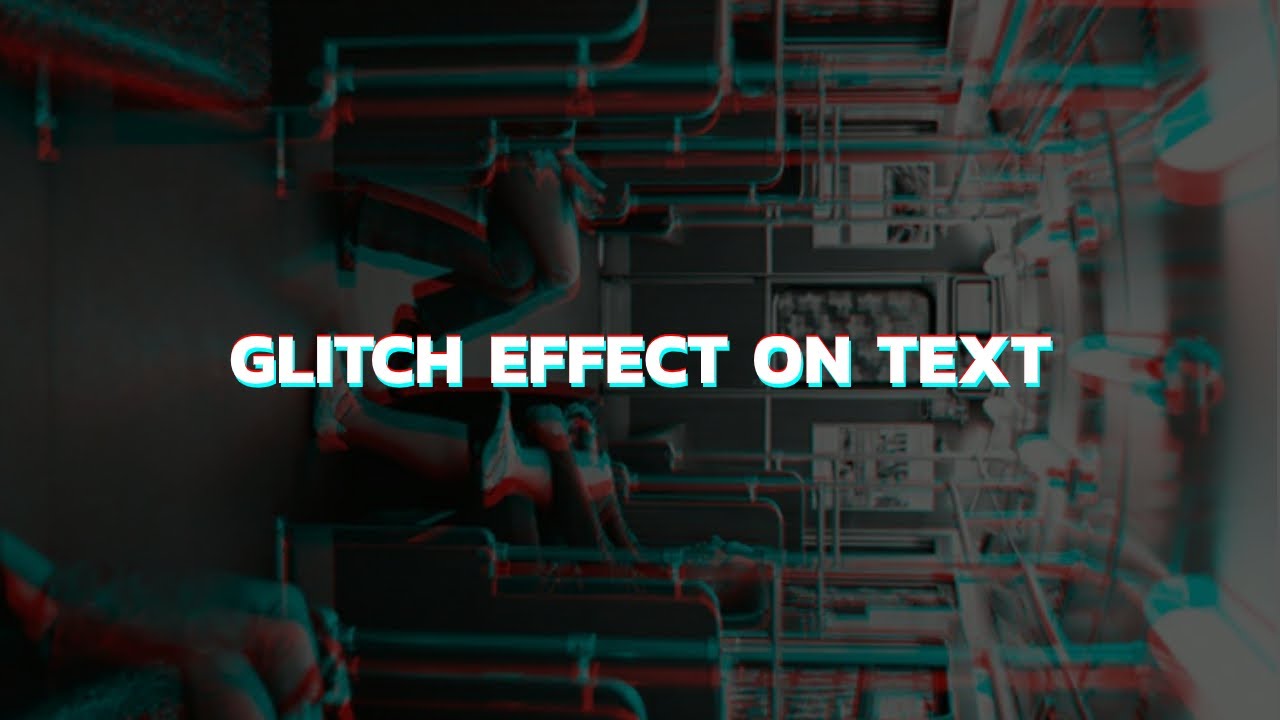 Glitch Effect On Text | HTML & CSS