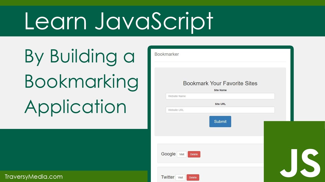 Building a Bookmarking Application with Pure JavaScript | Galaxy.ai