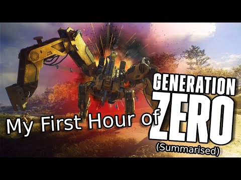 Steam Community :: Video :: My First Hour of Generation Zero Summarised