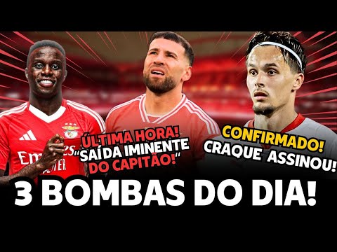 👀Três bombas no Benfica: Dedić fechado! Bruma sob pressão e Otamendi em fuga!NOTÍCIAS DO BENFICA