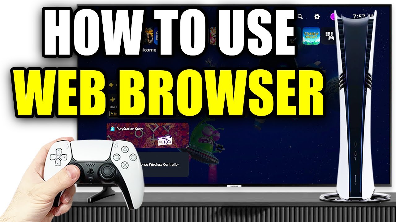 How To Use Web Browser On PS5 - Easy Guide