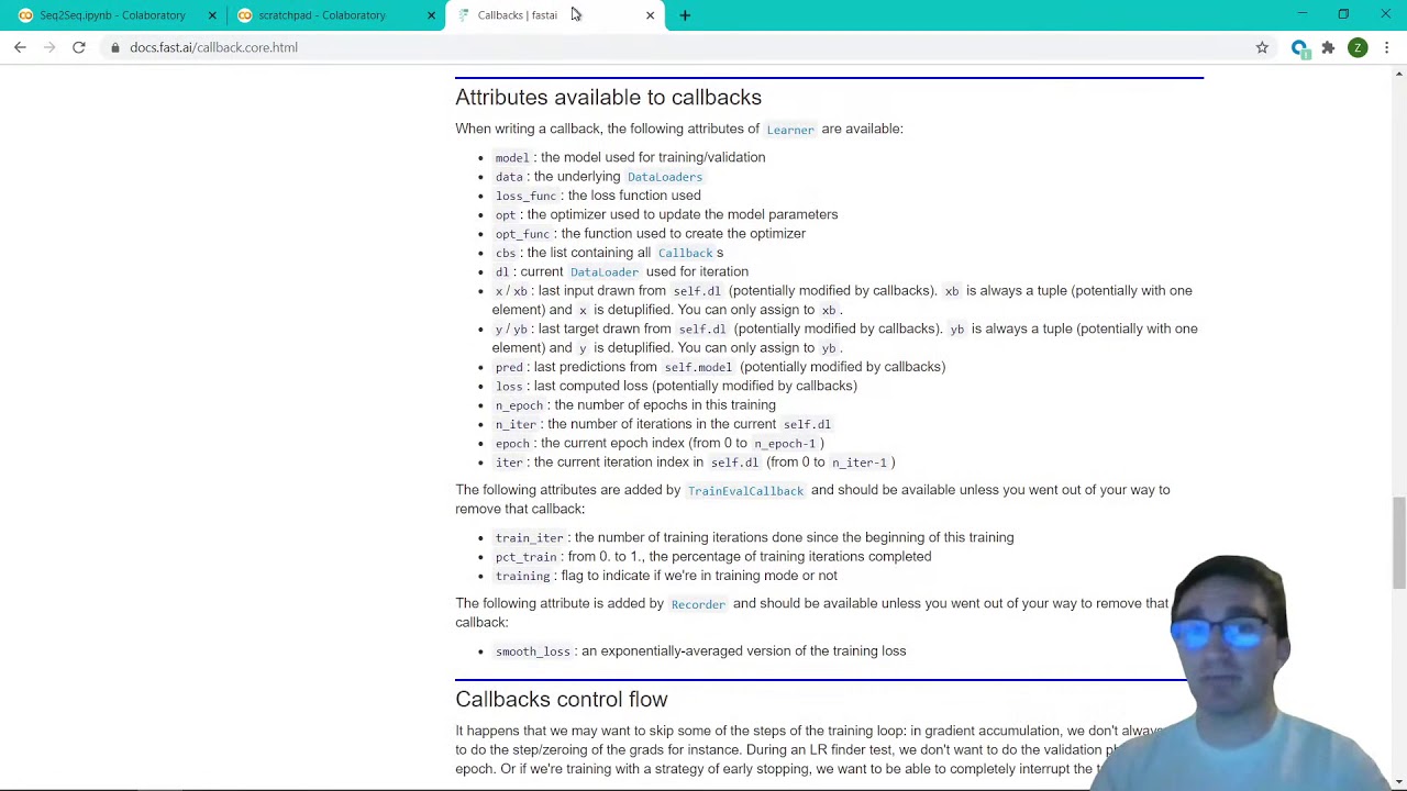 Exploring fastai's Callback system