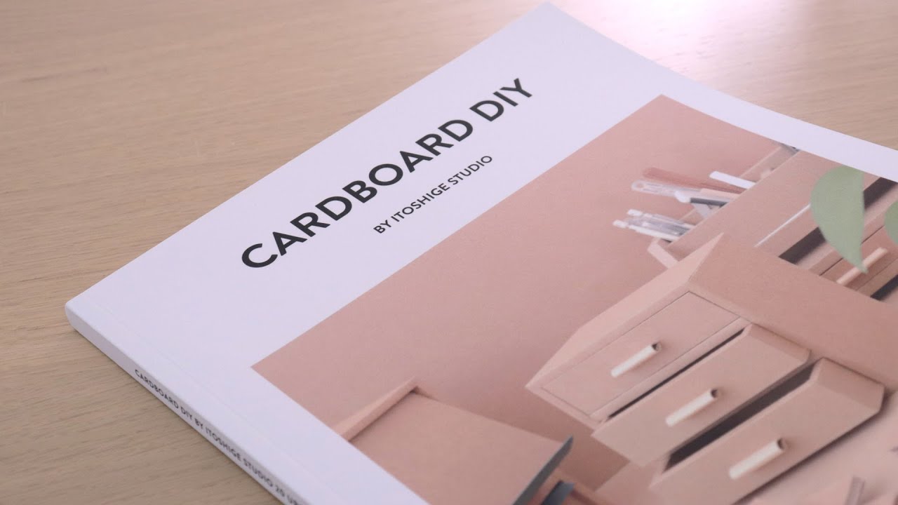 20 Cardboard Designs in One Book | DIY Templates & Upcycling Ideas