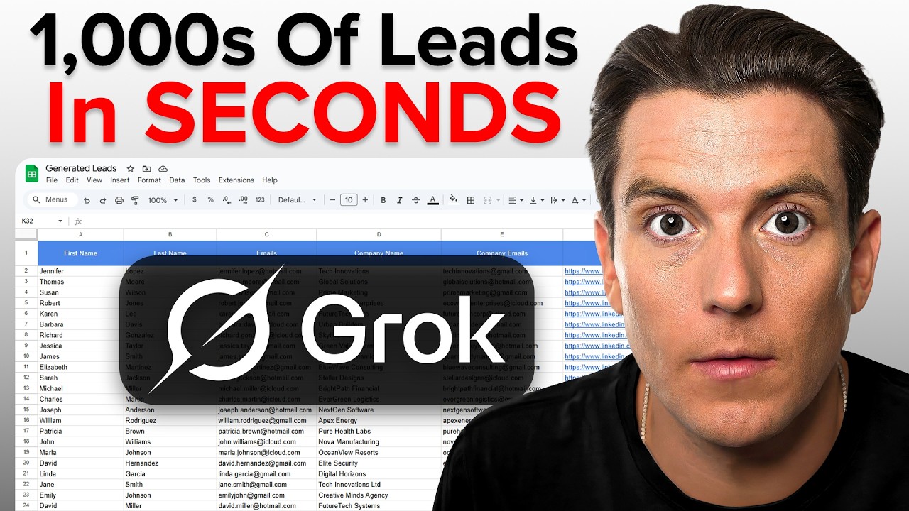 How to Get Leads For Free Using Grok4