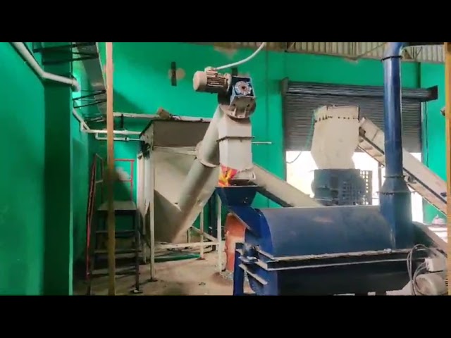 Plastic Recycling Machine - Automatic Waste PET Bottle Recycling Plant ...