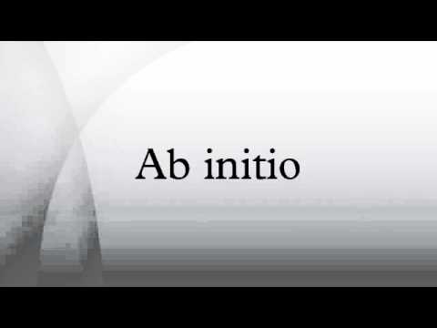 Ab initio