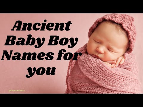 Timeless Ancient Baby Boy Names with Powerful Meanings
