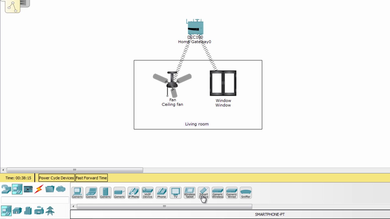 [IoT] How to design a smart home on packet tracer - part 1