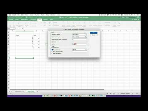 NO BS: Paired t-Test Excel Tutorial