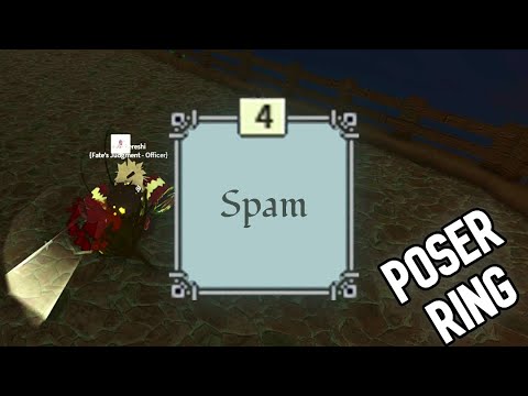 One Mantra + Poser's Ring = SPAM