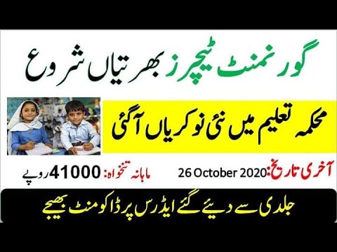 Punjab Danish Public School Jobs 2020 - Download Application Form