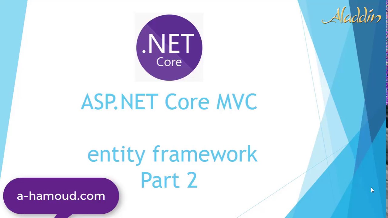 ASP.NET Core Entity Framework-  Create SQL Database Part 2