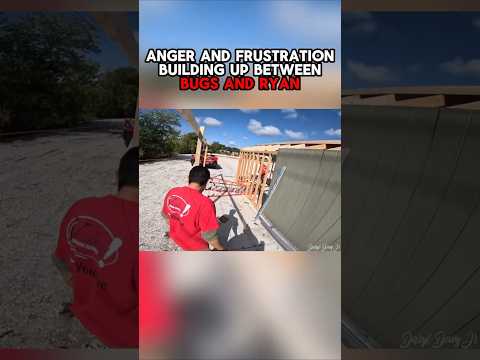 Things get HEATED! between Bugs & Ryan #funny #qualityconcrete #construction #mikedayconcrete