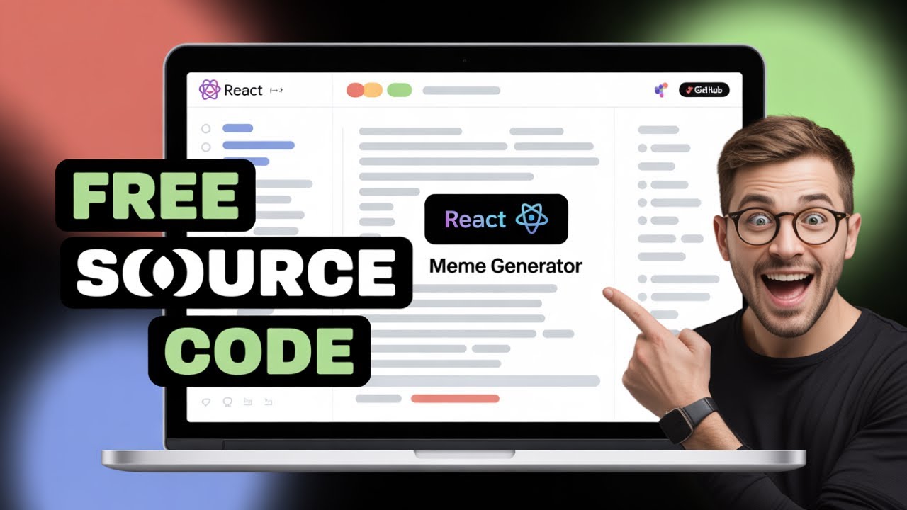 React Meme Generator Project with Source Code | Beginner Friendly