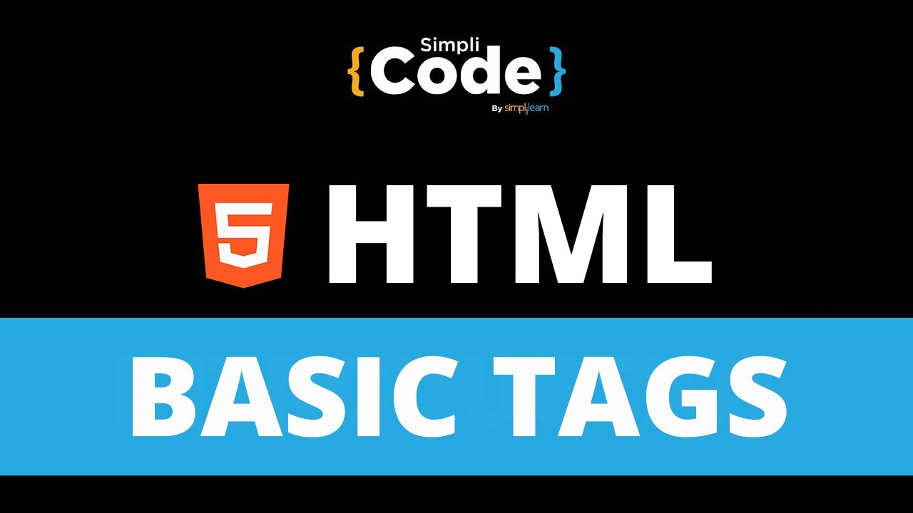 Basic Tags in HTML | HTML Tags and Attributes Explained | HTML Tutorial for Beginners | SimpliCode