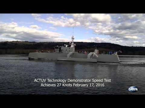 See DARPA's Autonomous Sub-Hunting Ship Take to the Sea