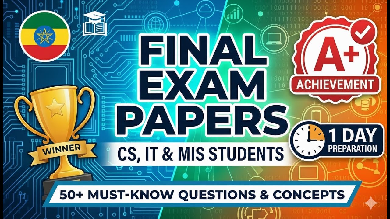 Database Fundamentals Final Exam Review - Pass in One Night! (2026)