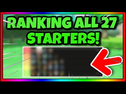 Find Your Ideal Starter in Pokémon Brick Bronze - Ranking All 27 Starters!
