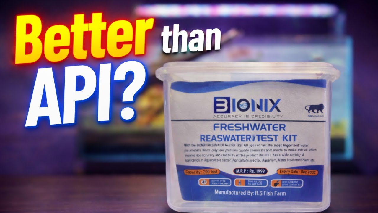 Are Aquarium Water Test Kits Like Bionix REALLY Worth The Hype? Lets Test this + GIVEAWAY