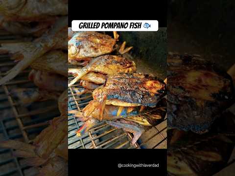YOU WILL NOT BE DISAPPOINTED GRILLED WHOLE POMPANO FISH #shortsfeed #fishing #fypシ #foodblogger #fyp