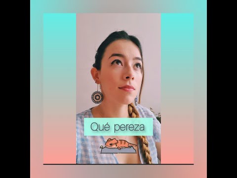 'I feel lazy' in Spanish 😴 #spanish #español #spanishlessons #spanishvocabulary