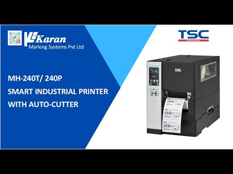 TSC MH 240T WITH AUTO CUTTER