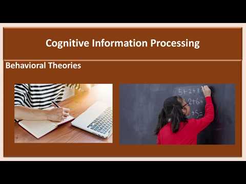 Cognitive Information Processing Part 1