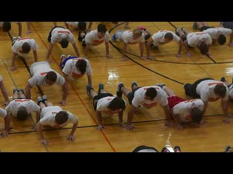 Hersey High School – pushups