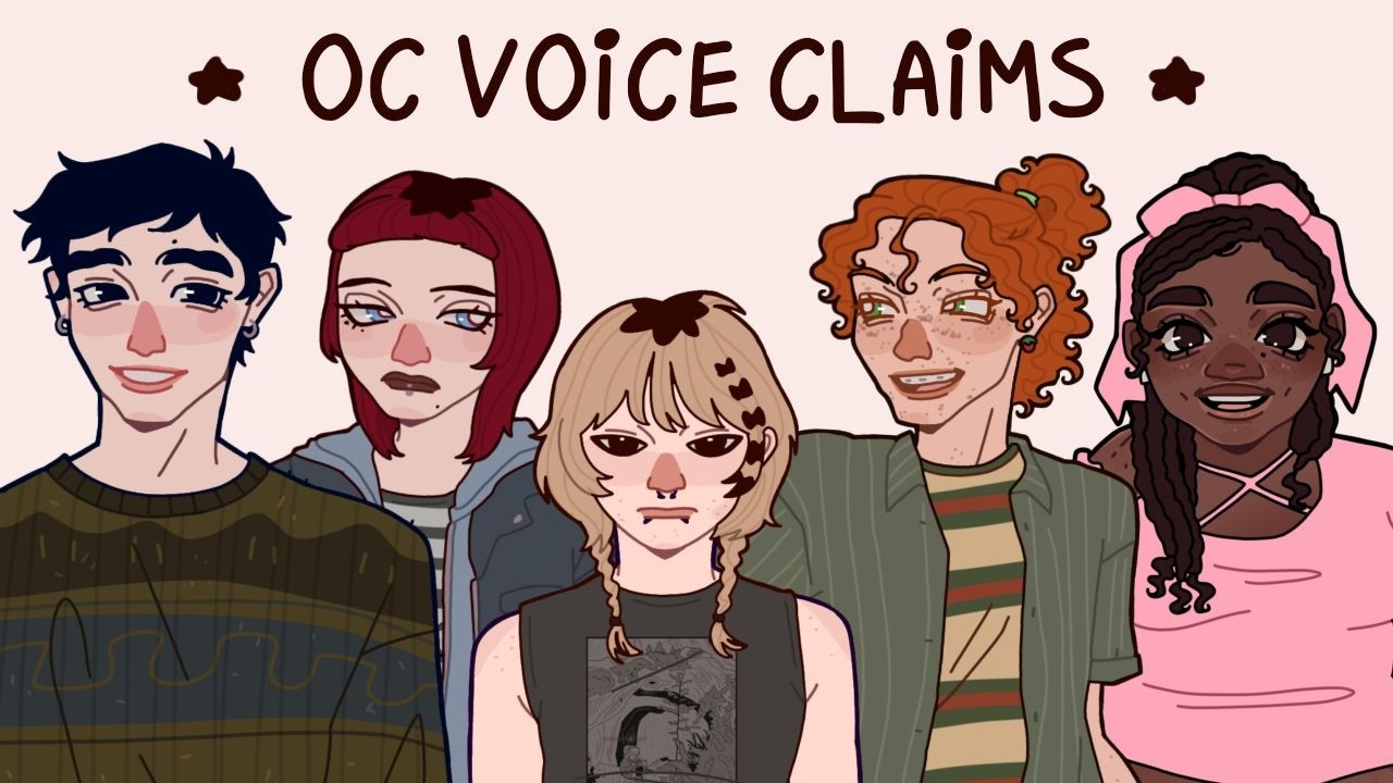 OC voice claims animated!!