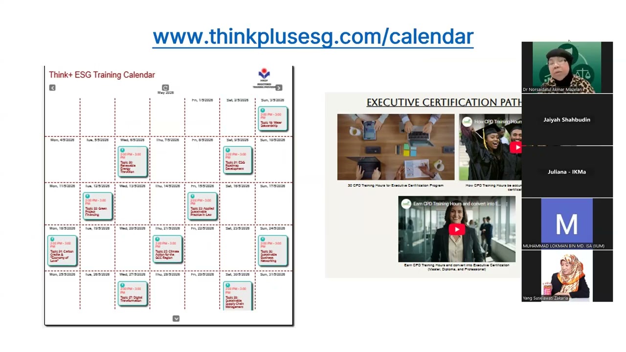 A New Paradigm in Executive Education - Think Plus Learning Bank - Afternoon Session
