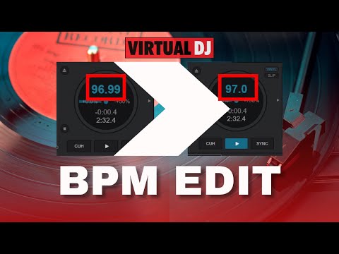 Virtual DJ Tips: How to Set BPM to one Decimal Place