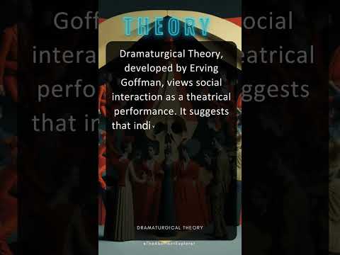 Dramaturgical Theory