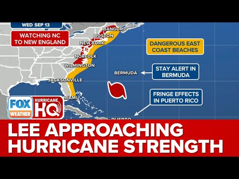 Tropical Storm Lee Approaching Hurricane Strength, U.S. East Coast Needs To Monitor