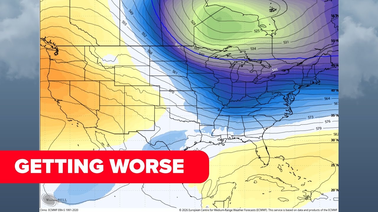 Drought Becoming a Big Problem - Long-Range Update