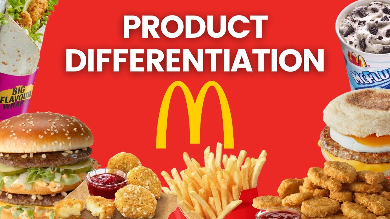 What is Product Differentiation | McDonald's Example