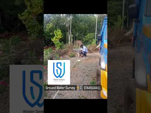 Ground Water Survey - Kerala Best Borewell Point Survey Checking in ...