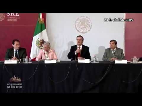 Per instruction by #SEGOB_mx President of the Mexico, the status ...