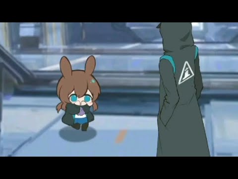 Amiya break dancing [Arknights]