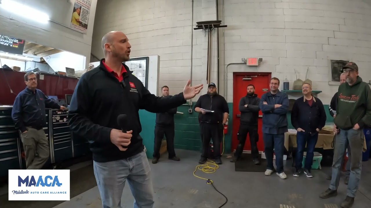 MAACA Training: Snap-on Tru-Point ADAS Calibration System setup and demo with Dave Cipoletti