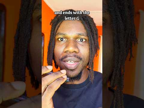 Nothing starts with a letter "n" and ends with a "g"