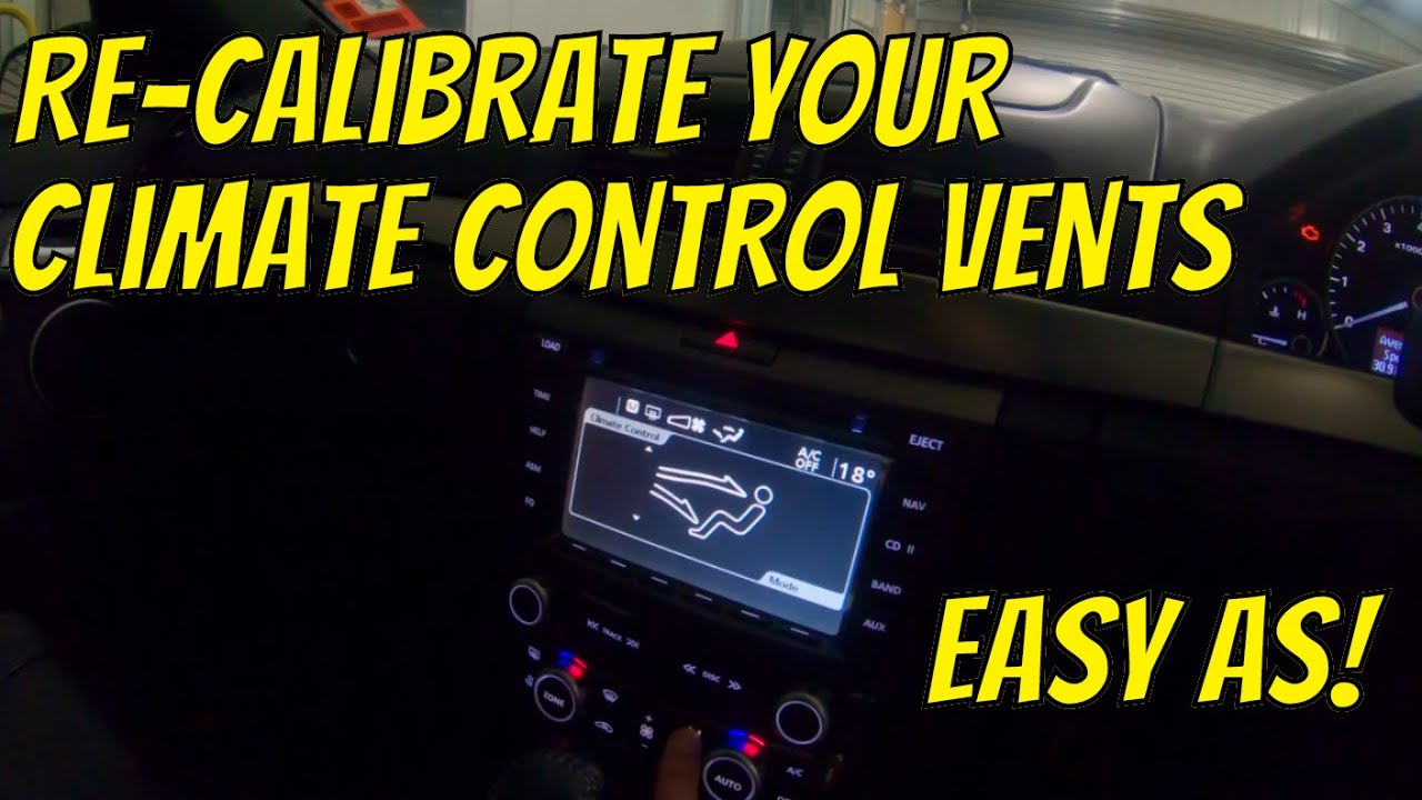 Air Vent Calibration - Holden VE & Pontiac G8 **Read Pinned Comment - Do at your own risk**