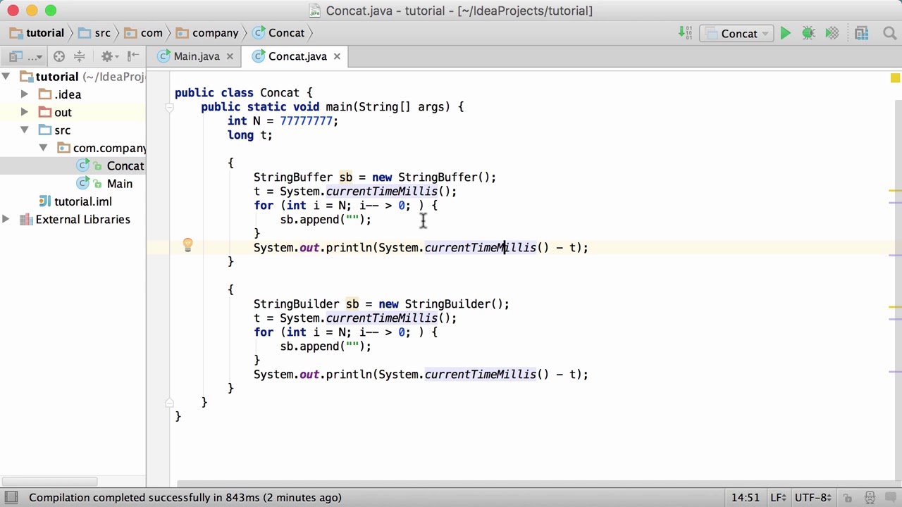 33.Java Tutorial - #33 - StringBuffer vs. StringBuilder