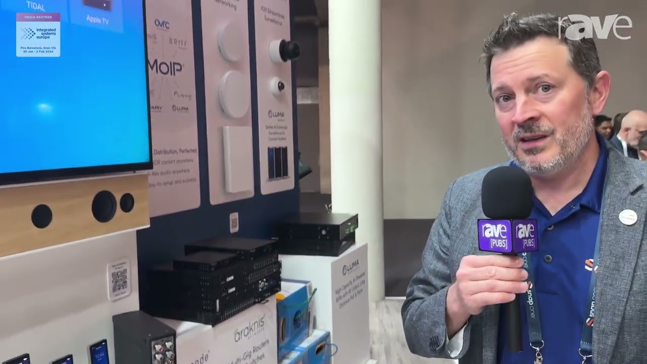 ISE 2024: Snap One Highlights Halo Touch Remote with Control4 CORE Lite Controller for Smart Homes