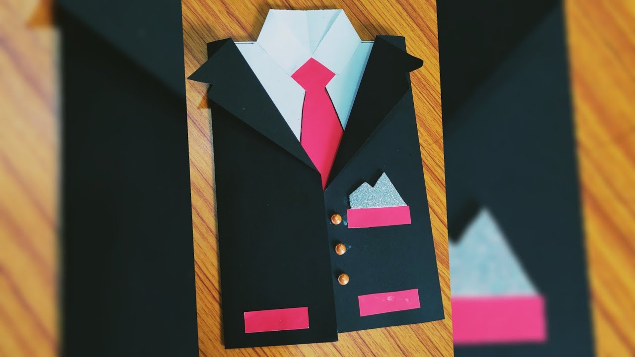 😍Creative Father's Day greeting card idea 😘🥰