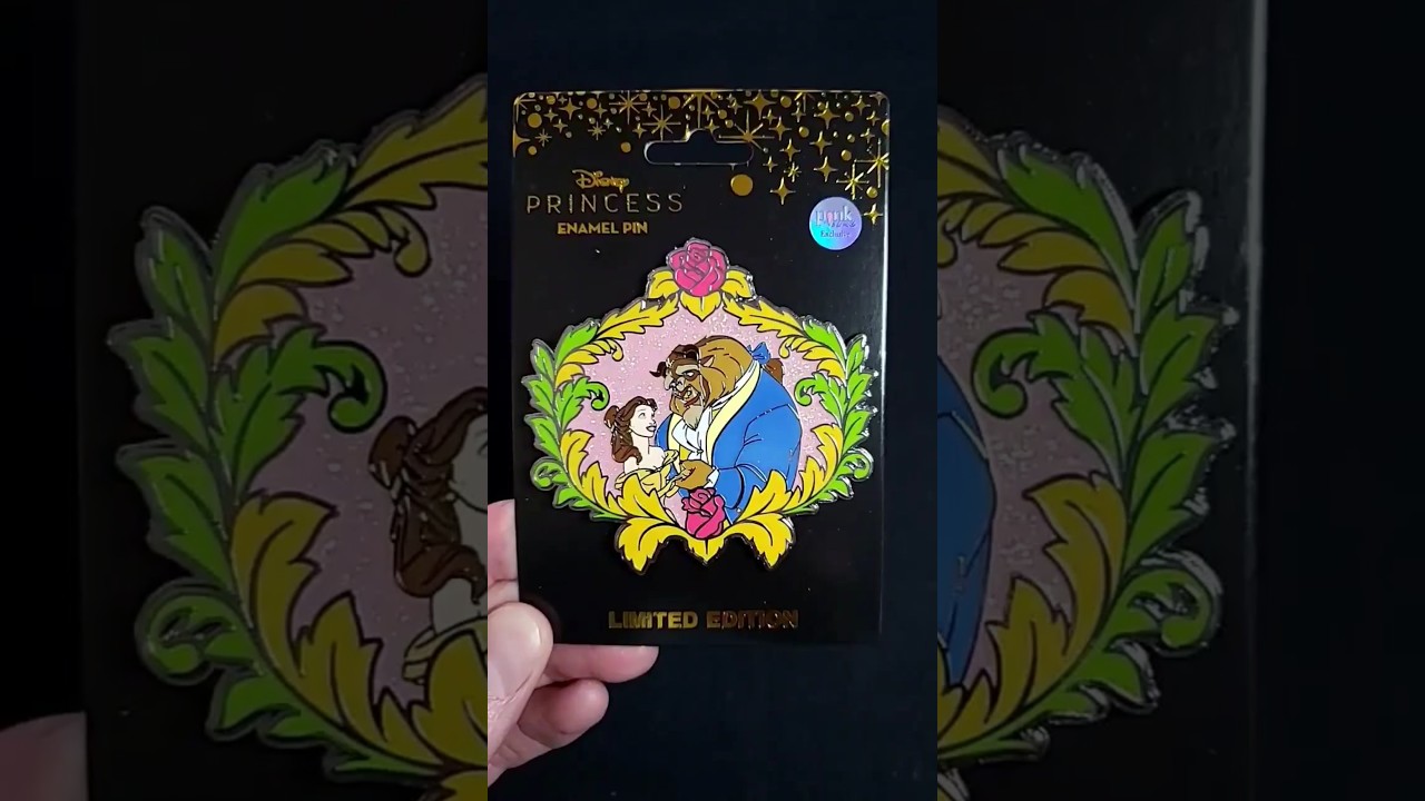Belle & The Beast -  Disney Princess Royal Couples Pin