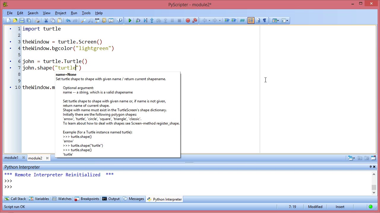 Python Turtles - Drawing a Clock Face